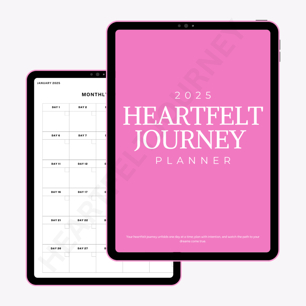2025 Heartfelt Journey Planner: Bold & Bright Edition - Heartfelt Journey
